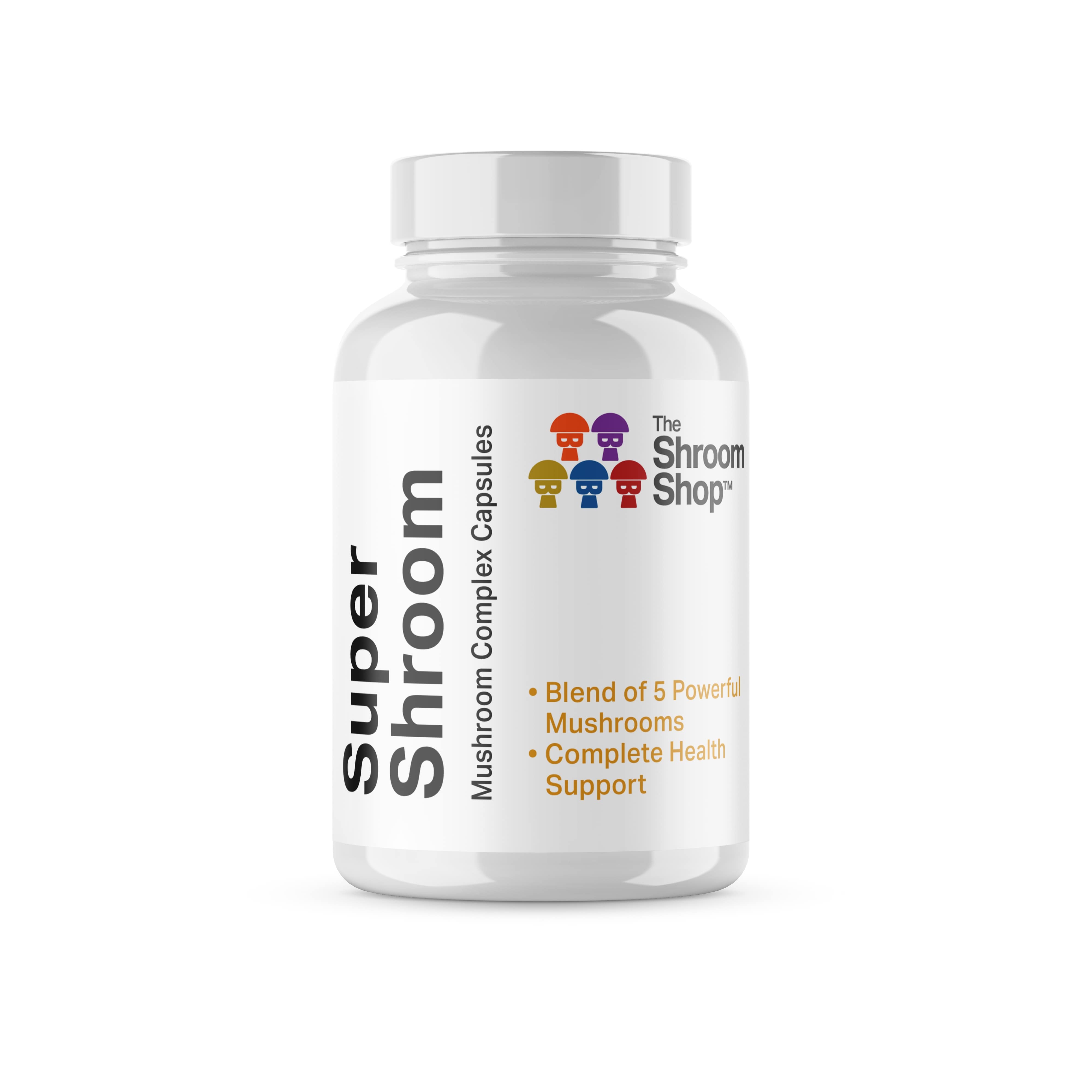 Super Shroom Mushroom Complex Capsules – cbdasylum.com